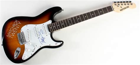 Rob Thomas Signed Custom Matchbox Twenty Full Size Electric Guitar Psa Coa Pristine Auction