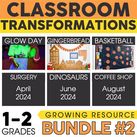 Classroom Transformations Growing Bundle 2 Lucky Little Learners
