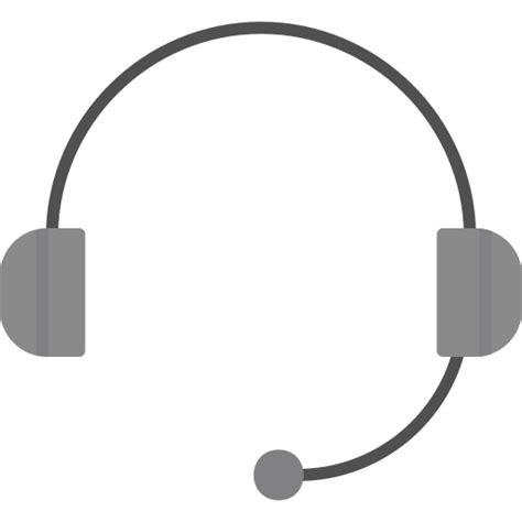 Headset Generic Grey Icon
