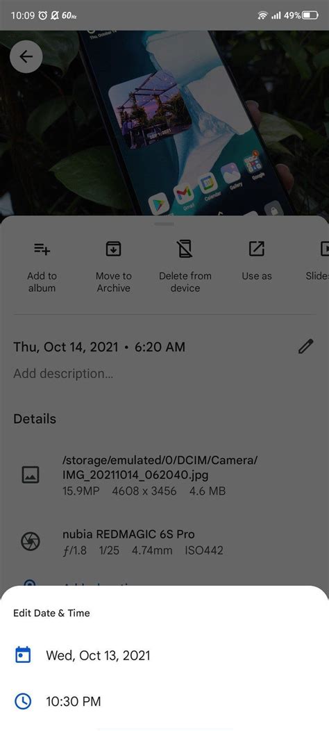 How To Change The Date And Time Of A Photo In Google Photos Android Central