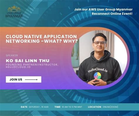sai l on linkedin awsusergroupmyanmar awsugmm aws awsmyanmarcommunity awsugmmreconnect…