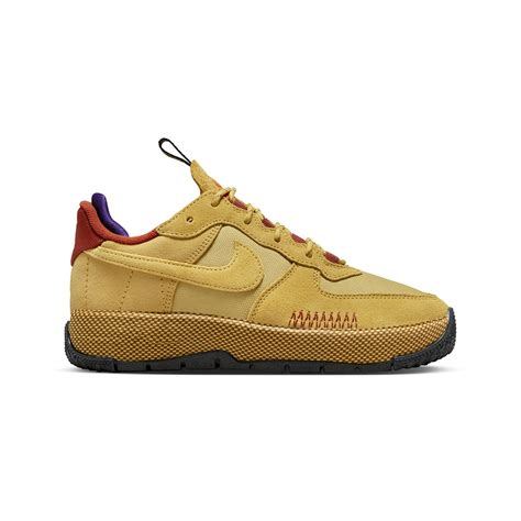 Nike Women W Air Force 1 Wild Wheat Gold Wheat Gold Rugged Orange