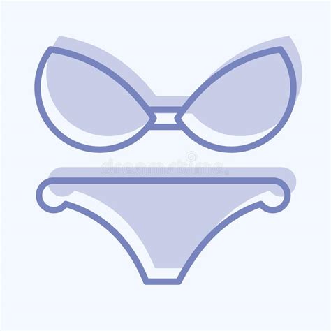 Icon Suit Wear Suitable For Summer Symbol Two Tone Style Simple Design Editable Design