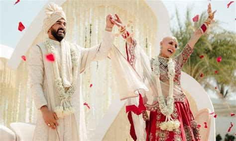 Neehar Sachdeva The Desi Bride Who Rocked A Bald Bridal Look