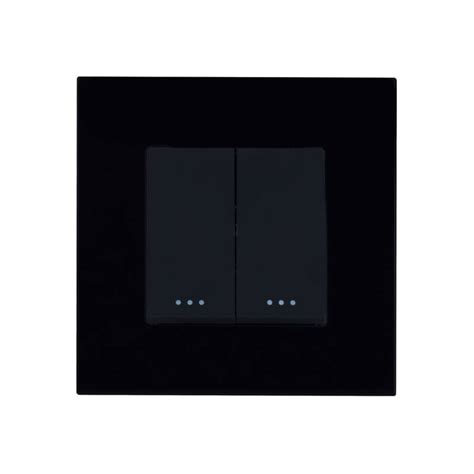 Interruptor Doble Conmutado Con Marco Pc Modern Efectoled