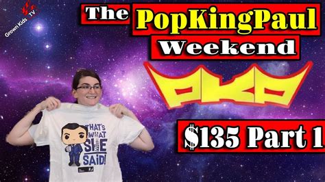 Its A Popkingpaul Weekend 135 Funko Pop Mystery Box Part 1 Youtube
