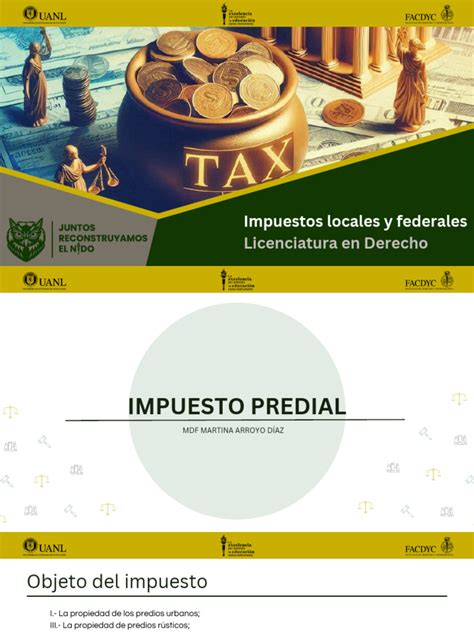 Guía Del Impuesto Predial En México Pdf Impuestos