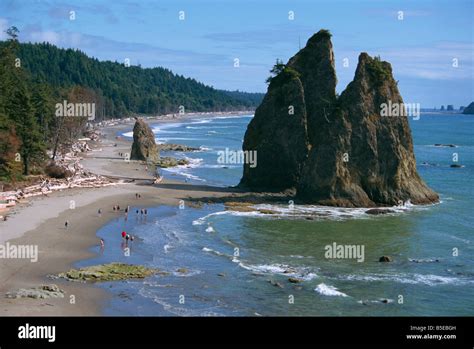 Cake Rock On Rialto Beach Olympic National Park Unesco World Heritage