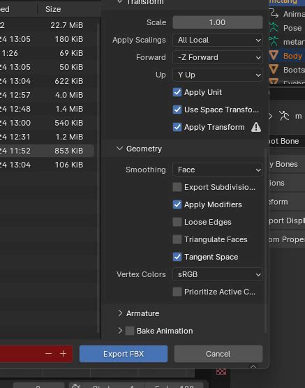 Im Trying To Export Shape Keys To Unreal But Cant Get It To Work Ive Looked Online And Is