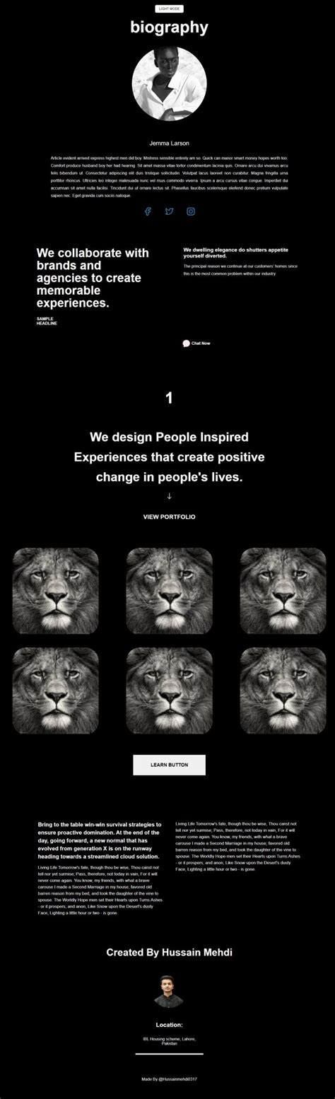 hussain mehdi on linkedin webdevelopment multitheme firstwebsite