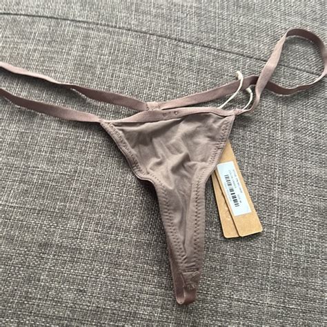 Skims Intimates And Sleepwear Skims Micro Thong Poshmark