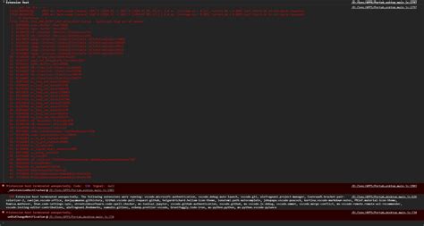 Extension Host Terminated Unexpectedly · Issue 135 · Kortinavscode