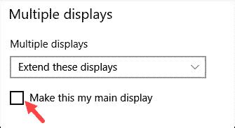 How To Change Main Display On Windows 10 WindowsChimp
