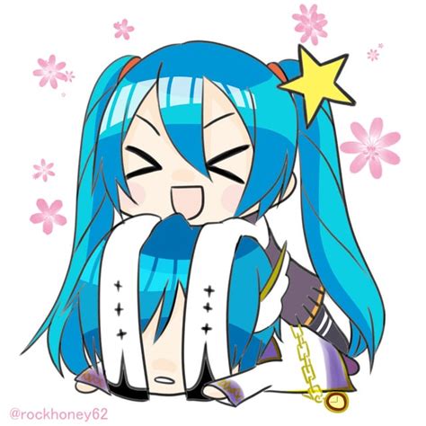 Hatsune Miku And Kaito Chibi Hatsune Miku Series Clear Fan Tokyo