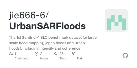 Github Jie666 6urbansarfloods The 1st Sentinel 1 Slc Benchmark Dataset For Large Scale Flood