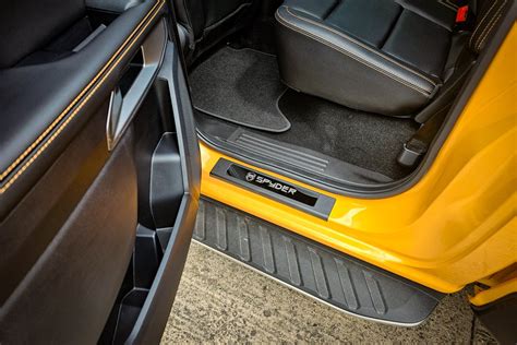 Ford Ranger Spyder Door Sill Covers In Black Next Gen Ranger Uk