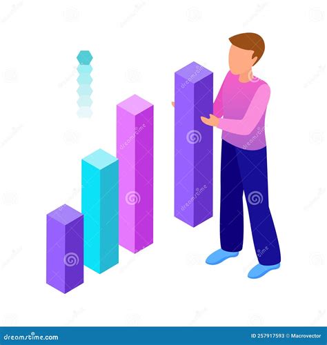 Business Analytics Icon Stock Vector Illustration Of Graph 257917593