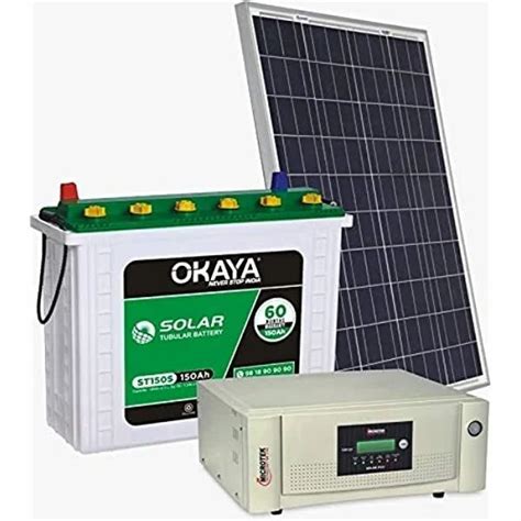 Microtek 1235 Solar Inverter 150 Ah Battery 150 Watt 12 V At ₹ 31000 Piece In Chennai