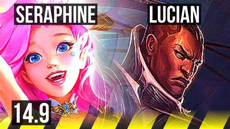 Seraphine Camille Vs Lucian Maokai Adc Games Na Diamond Youtube