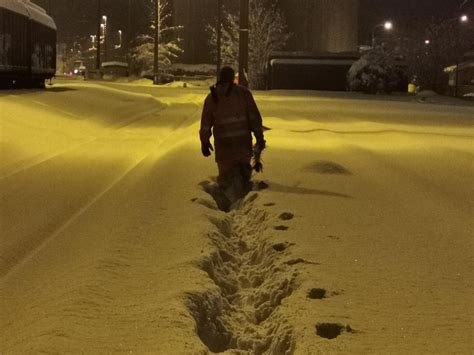 Cff Cargo Face à Dimportantes Chutes De Neige Merci Pour Votre