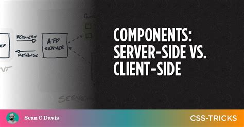 Components Server Side Vs Client Side Rwebdev