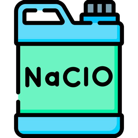 Sodium Hypochlorite Special Lineal Color Icon