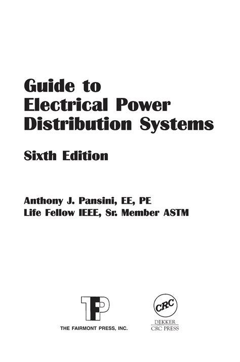 E Guidetoelectricalpowerdistributionsystemspdf Computer