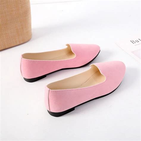 Купити Жінки дівчата однотонні однотонні туфлі на плоскій підошві комфортні повсякденні за