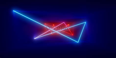 네온 불빛이 공간 배경 사진 및 창의적인 일러스트 무료 다운로드 Lovepik