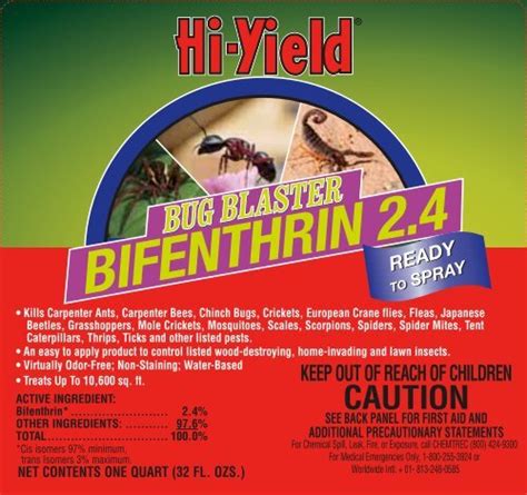 Hi Yield Bug Blaster Bifenthrin 2 4 Rts Label Do My Own Pest