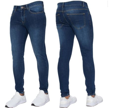 高质量亚马逊ebay Wish 欧美男士紧身爆款简约金典弹力牛仔裤 阿里巴巴
