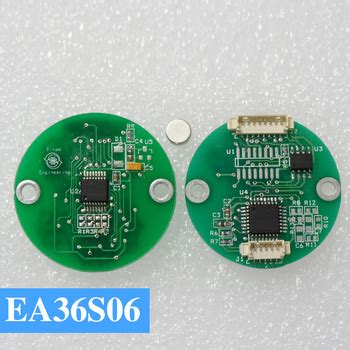 Embedded Single Coil Absolute Value Magnetic Encoder 16mm Embedded Absolute Encoder RS485 SSI