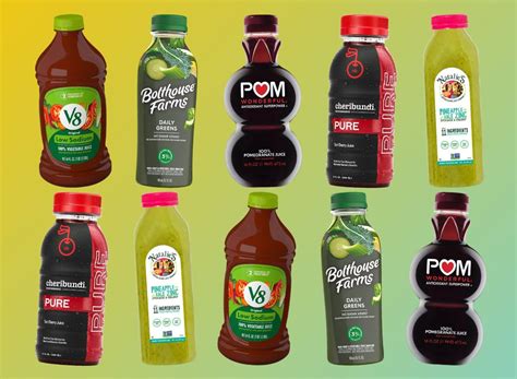 List Of Unsweetened Juices Best Juice Brands Lrlham