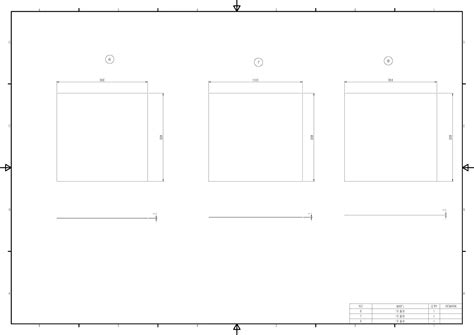 레이저 절단 및 절곡도 제품 도면·스케치 포트폴리오 크몽