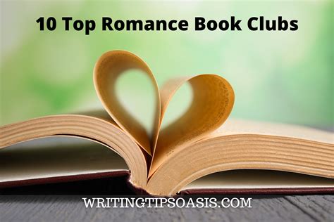 10 Top Romance Book Clubs Writing Tips Oasis A Website Dedicated To Helping Writers To Write