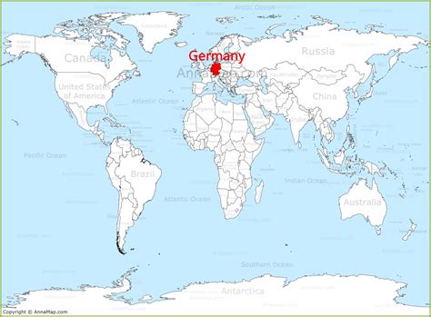 German World Map