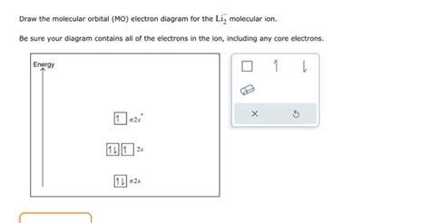[solved] Help Asap Please Draw The Molecular Orbital Mo