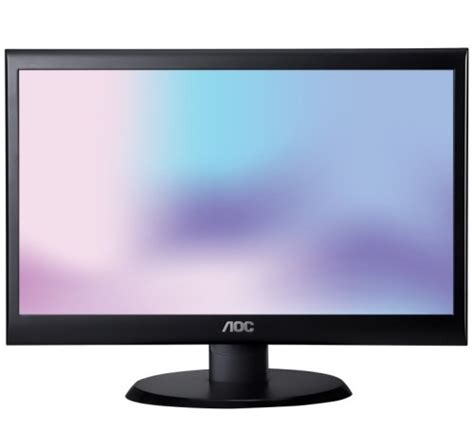 AOC E SWN Inch Widescreen Black LED Monitor Price In Bangladesh Bdstall
