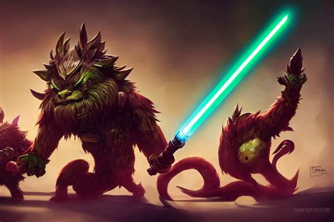 Maokai League Of Legends In Style Of Star Wars By Toxicsquall On Deviantart