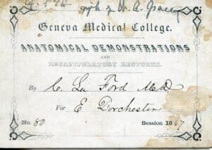 Elizabeth Blackwell Diploma