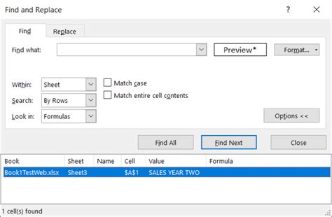 How To Find Merged Cells In Microsoft Excel