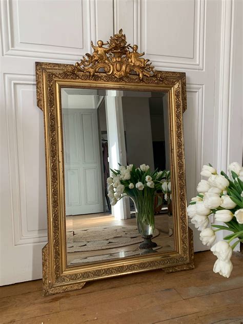 Miroir Ancien 1900 This Is Vintage
