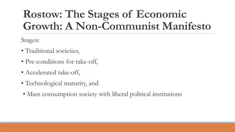 Modernization Theory Dependency Theory Early Development PPT