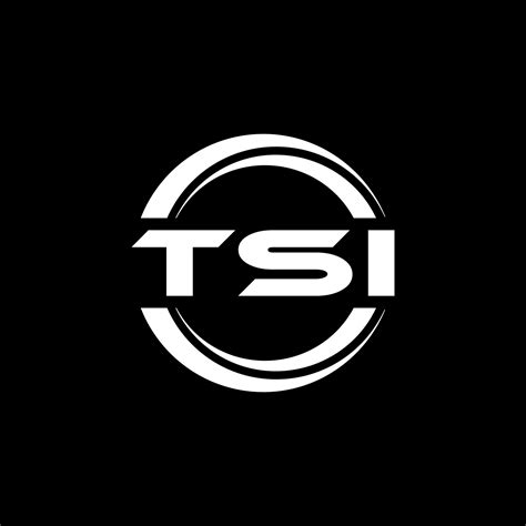 Tsi Letter Logo Design In Illustration Vector Logo Calligraphy Designs For Logo Poster