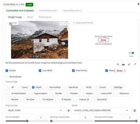 Controlnet Depth And Openpose Not Working Rstablediffusion