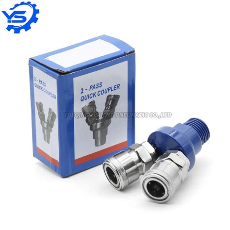 Lsmv Series Lsmv 2p Air Quick Fittings Manifold Couplers Pneumatic Quick Coupling Coupler