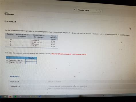 solved question 1 of 6 value 10 00 points problem 3 1 use