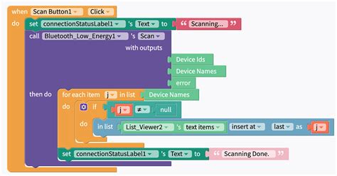 Filter And Connect To A Specific Bluetooth Device From The List Viewer