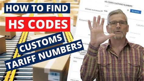 How To Find Your Hs Tariff Code A Step By Step Guide