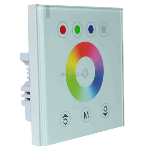 Aliexpress Com Buy NEW RGB LED Switch Controller For RGB LED Strip Light Wall Mounted Switch